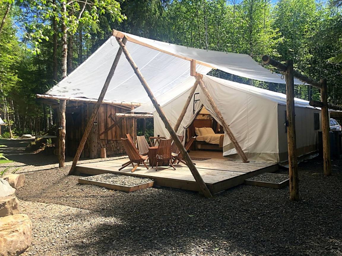 Camping-unterkunft ∙ 1 Schlafzimmer ∙ 6 Gäste - Washington