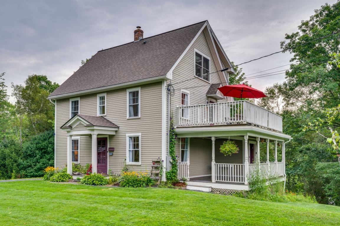 167 M² House ∙ 4 Bedrooms ∙ 9 Guests - Montpelier, VT