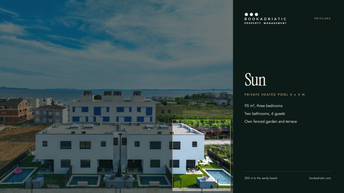 94 M² Apartment ∙ 3 Bedrooms ∙ 7 Guests - Privlaka