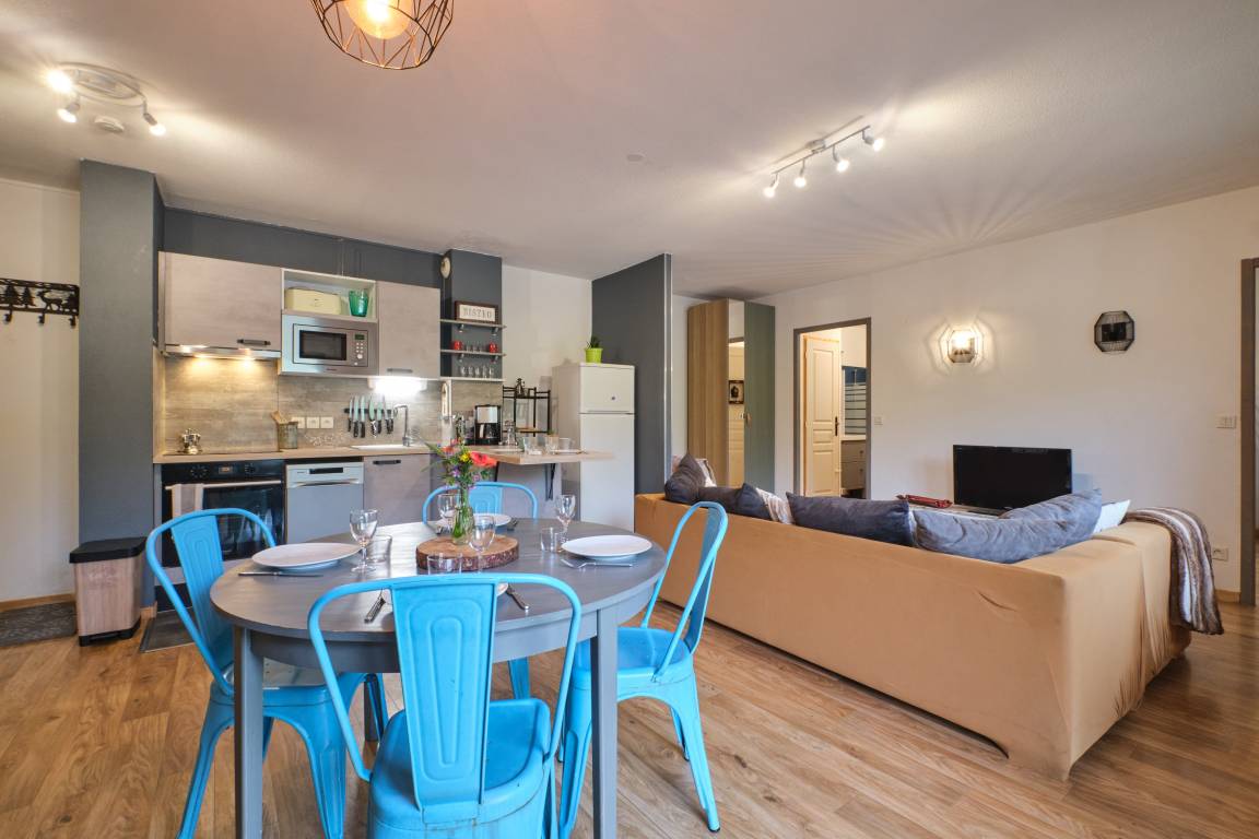 58 평방 미터 아파트  ∙ 침실 2개 ∙ 게스트 6명 - 셩후쓰