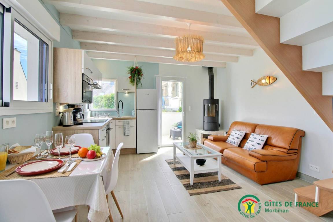 37 M² Gîte ∙ 2 Chambres ∙ 3 Personnes - Belz