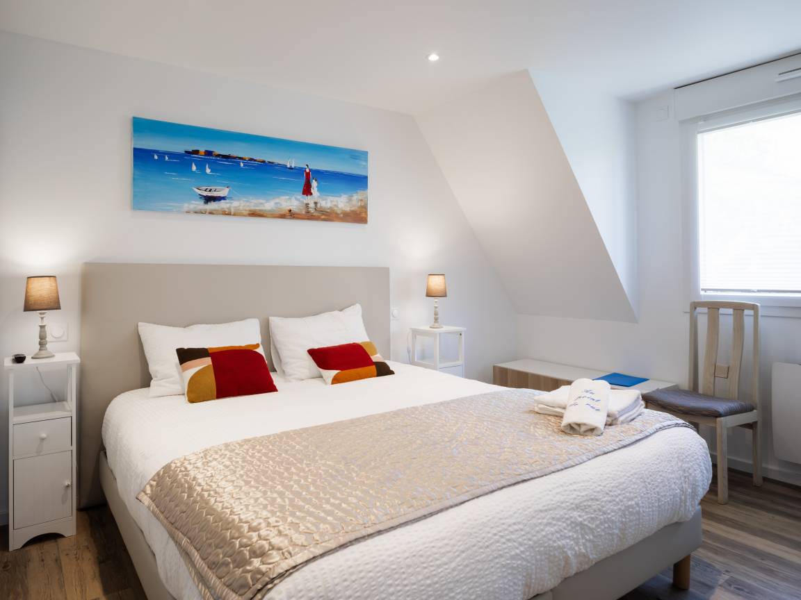 15 M² Chambre D'hôtes ∙ 1 Chambre ∙ 2 Personnes - Perros-Guirec