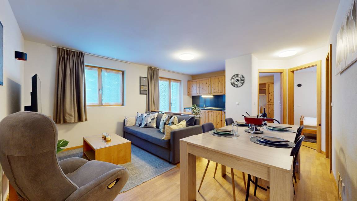 51 M² Ferienwohnung ∙ 2 Schlafzimmer ∙ 6 Gäste - Nendaz