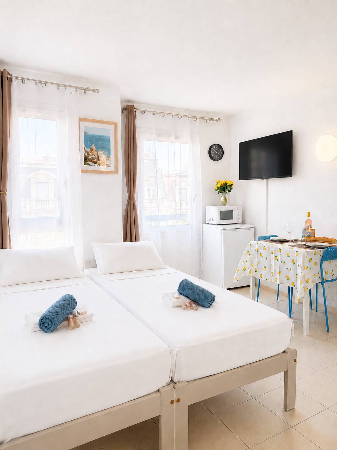 20 M² Studio Flat ∙ 2 Guests - Nice