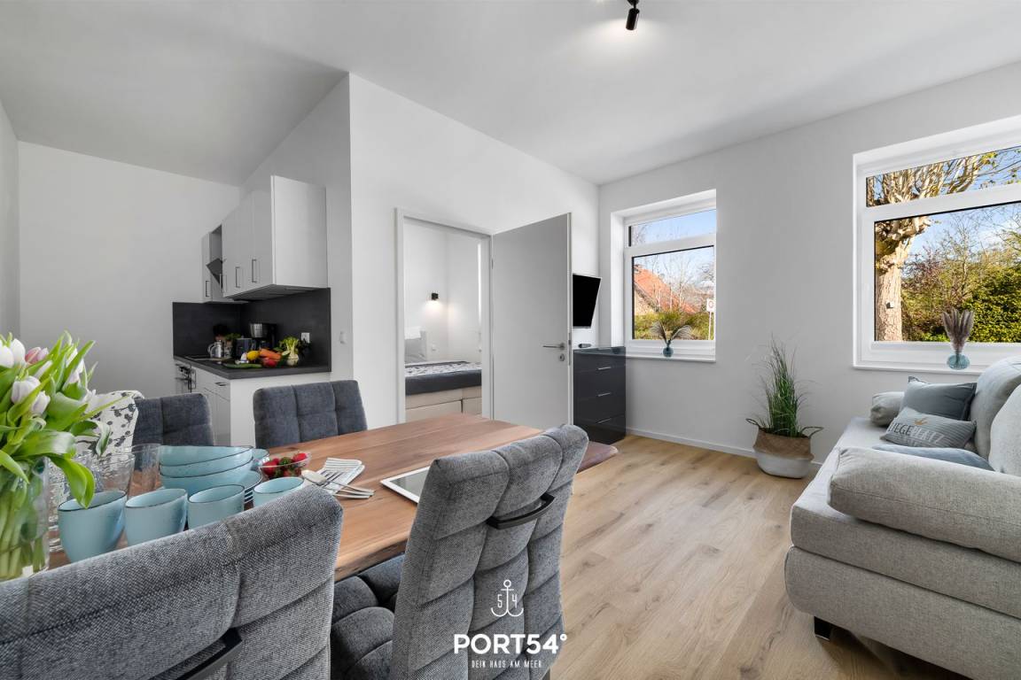 35 M² Ferienwohnung ∙ 1 Schlafzimmer ∙ 4 Gäste - Gelting
