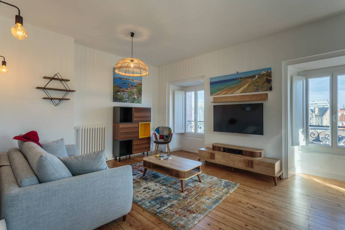 74 M² Apartamento ∙ 2 Habitaciones ∙ 4 Huéspedes - Anglet