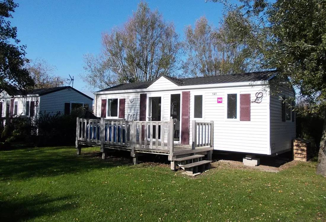 24 M² Mobil-home ∙ 3 Chambres ∙ 8 Personnes - Merville-Franceville-Plage