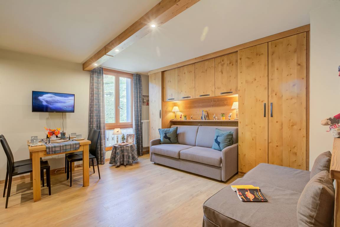 28 M² Studio Flat ∙ 2 Guests - Pragelato