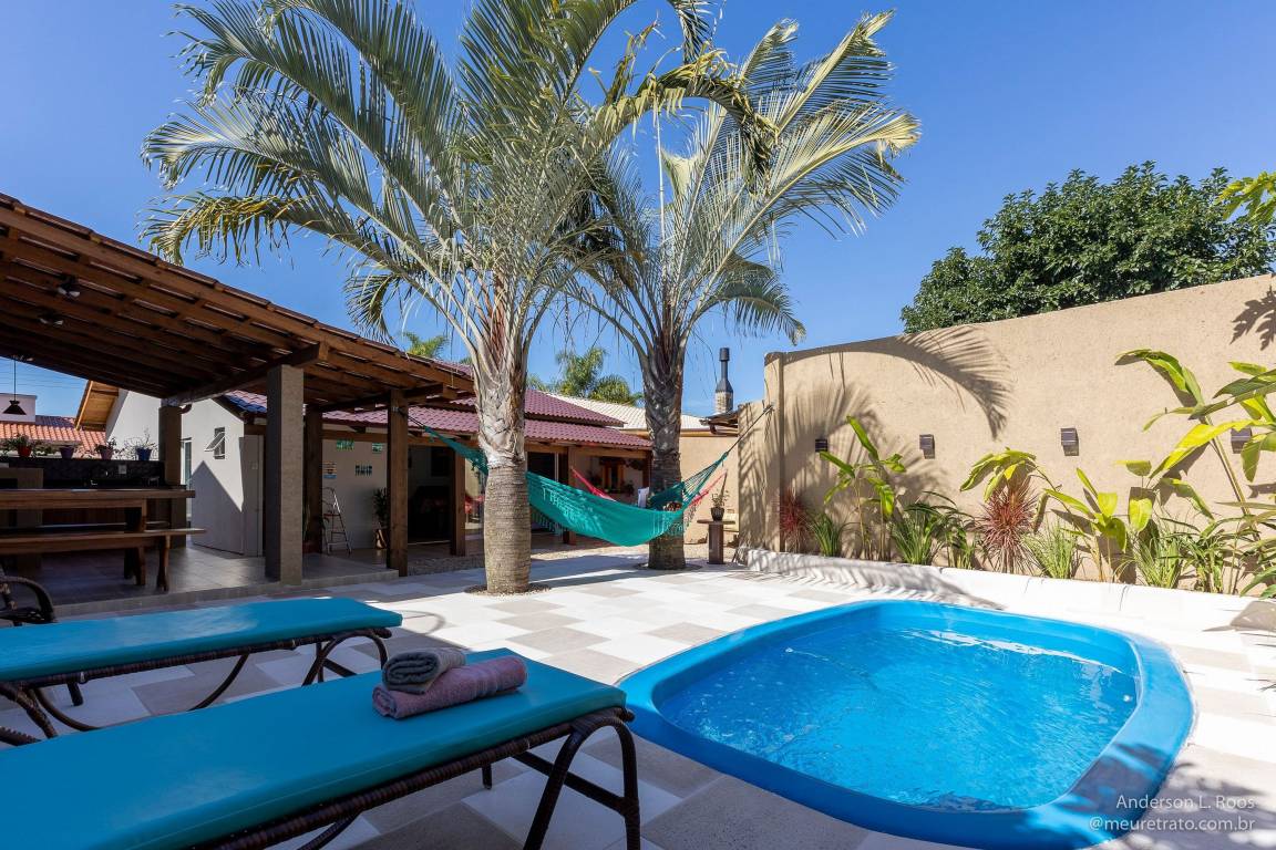 120 M² Casa ∙ 3 Quartos ∙ 10 Hóspedes - Imbituba