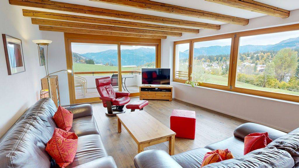 135 M² Ferienwohnung ∙ 3 Schlafzimmer ∙ 6 Gäste - Flims