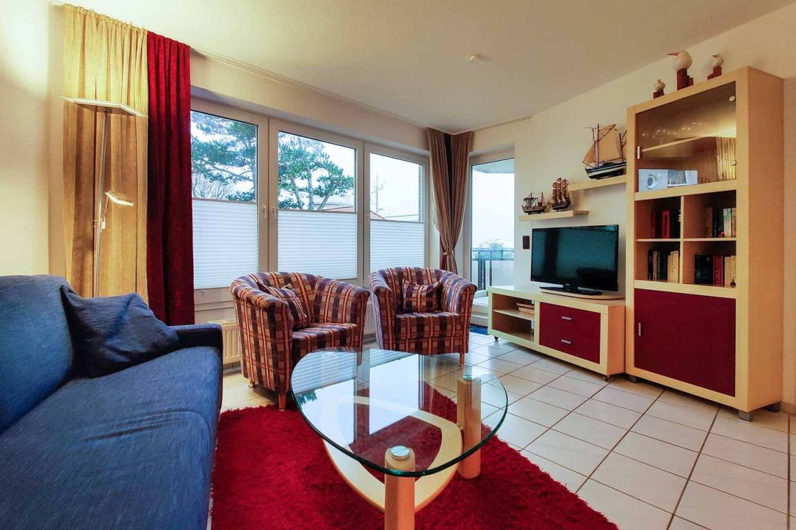 54 M² Ferienwohnung ∙ 1 Schlafzimmer ∙ 4 Gäste - Duhnen