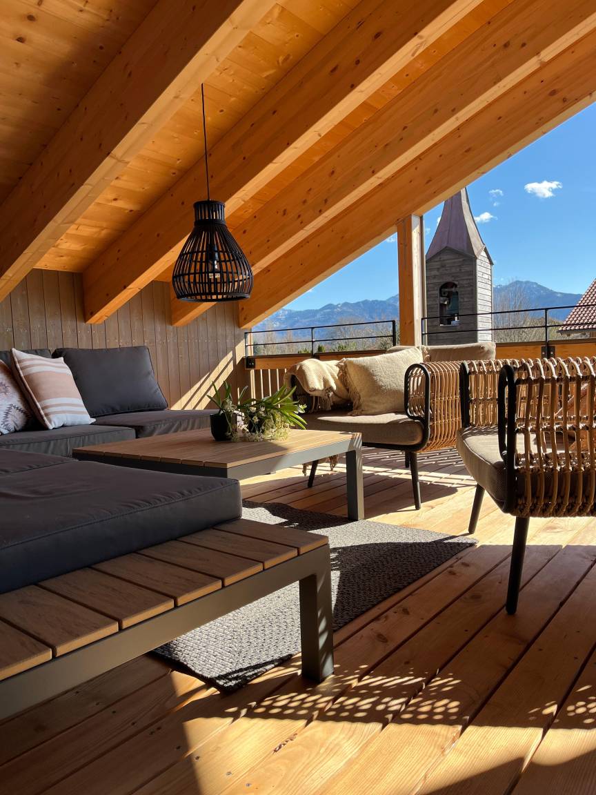 140 M² Ferienwohnung ∙ 2 Schlafzimmer ∙ 5 Gäste - Chiemsee