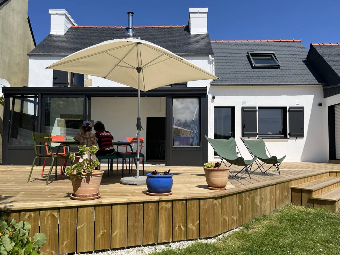 120 M² Maison De Vacances ∙ 4 Chambres ∙ 7 Personnes - Plouguerneau