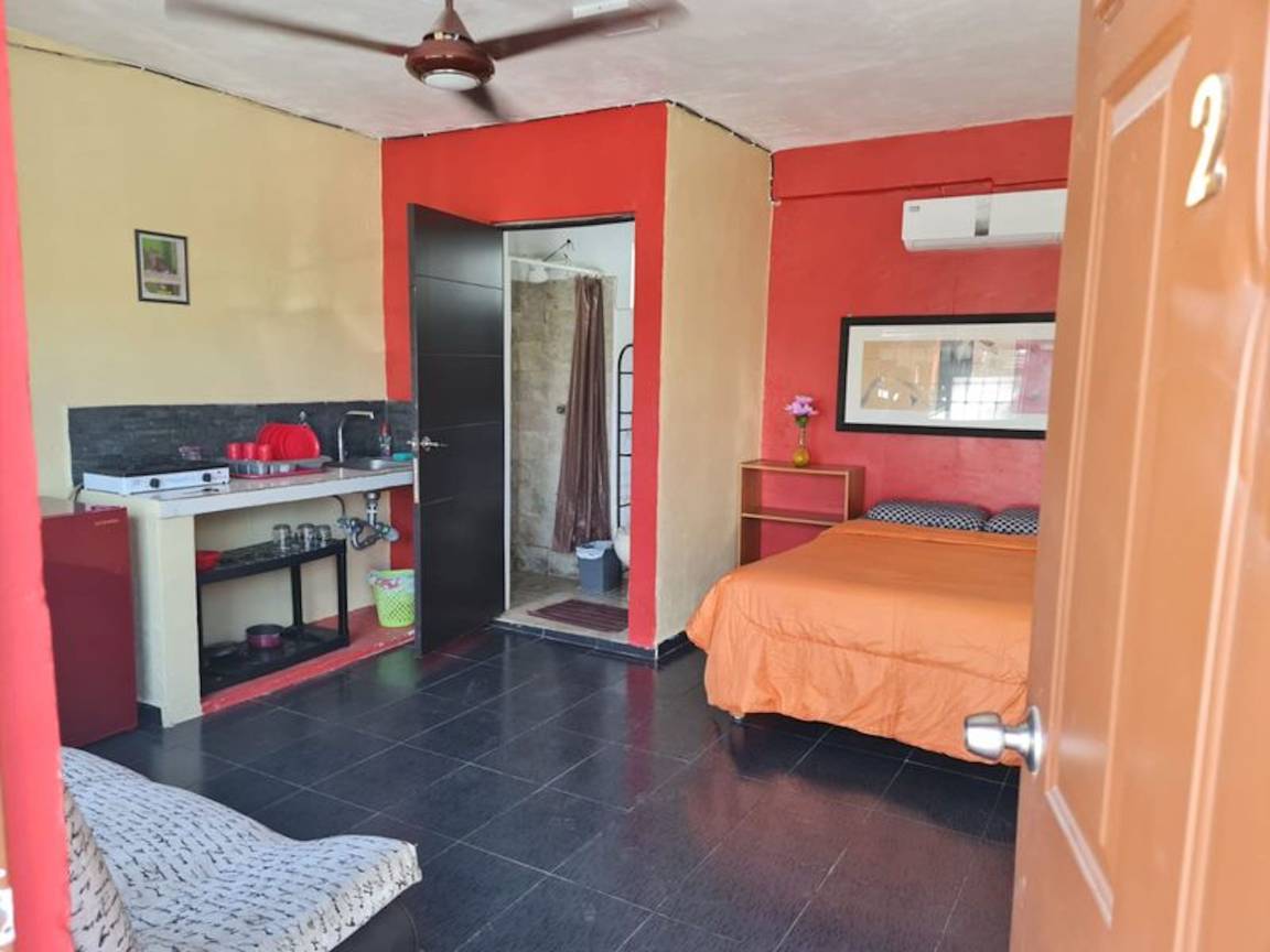 25 M² Apartamento ∙ 1 Habitación ∙ 3 Huéspedes - Mérida