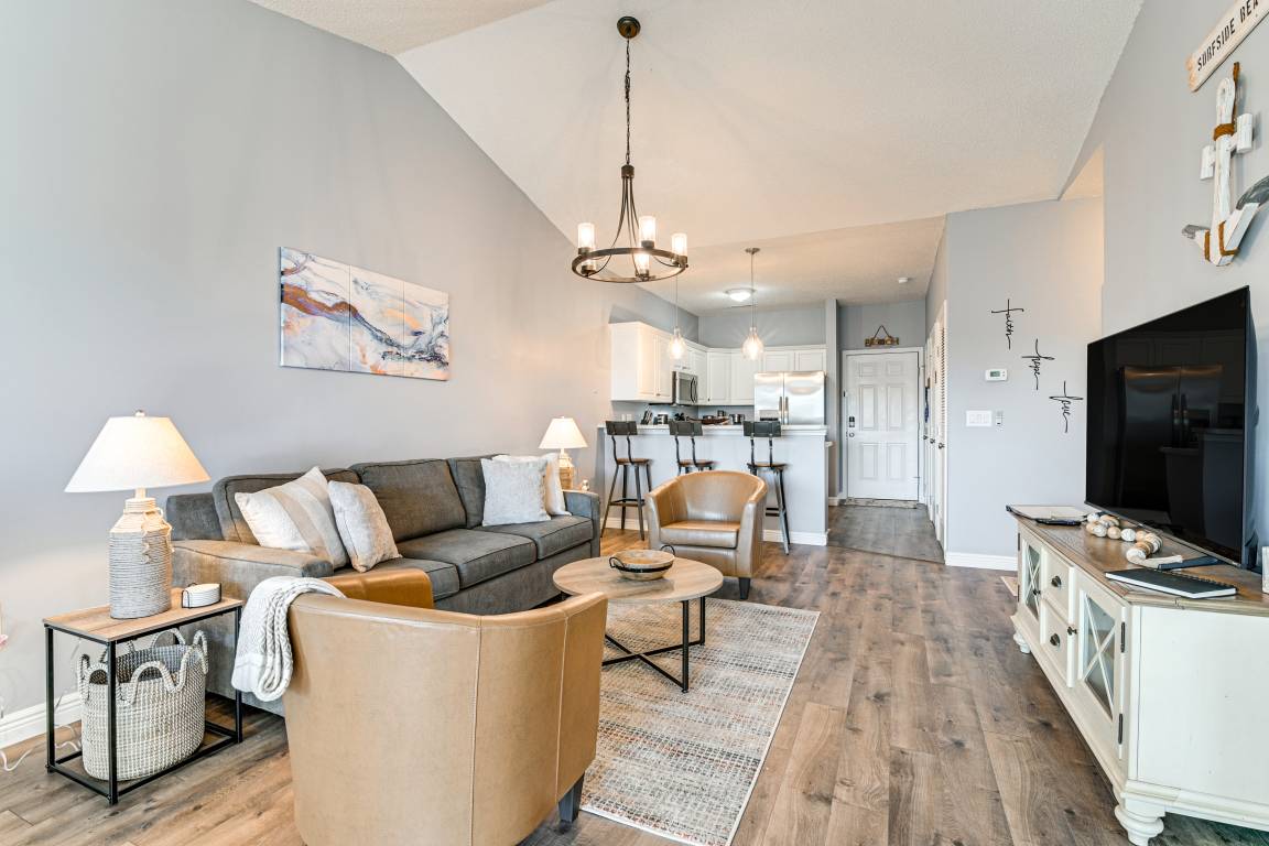 92 M² Apartamento ∙ 2 Habitaciones ∙ 4 Huéspedes - Garden City, SC