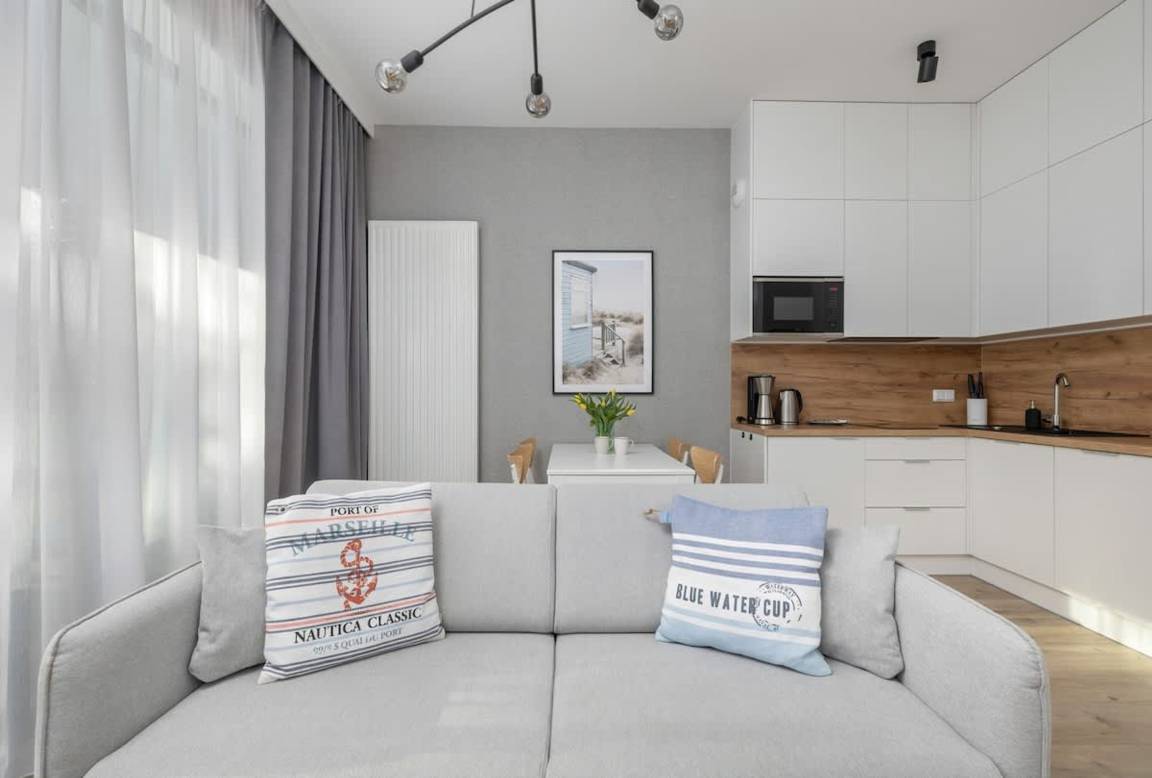 Apartament ∙ 1 Sypialnia ∙ 4 Gości - Dźwirzyno