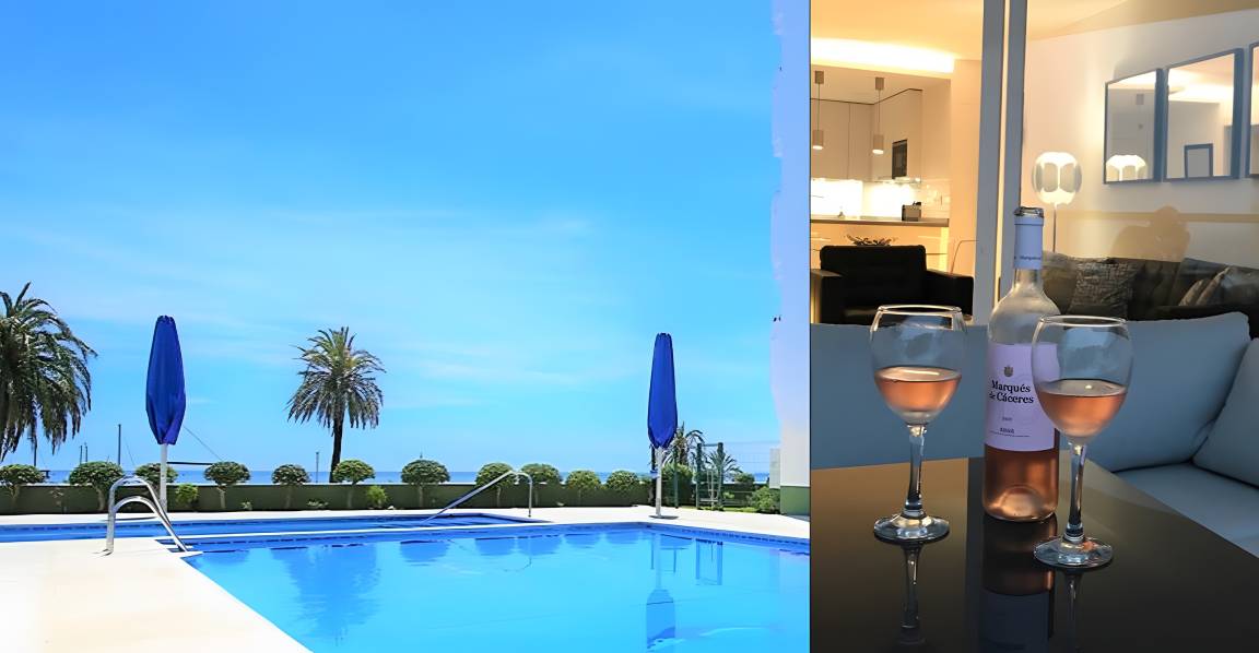95 M² Ferienwohnung ∙ 2 Schlafzimmer ∙ 4 Gäste - Estepona