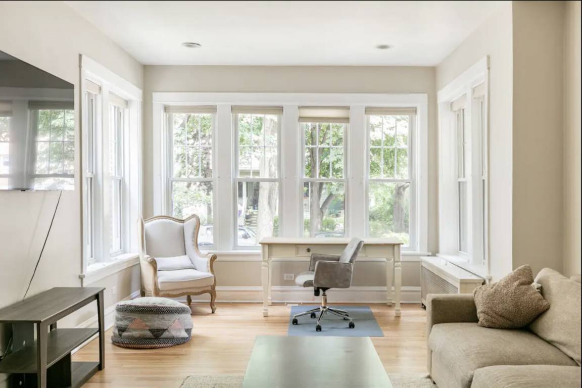 186 M² Ferienwohnung ∙ 3 Schlafzimmer ∙ 6 Gäste - Evanston, IL