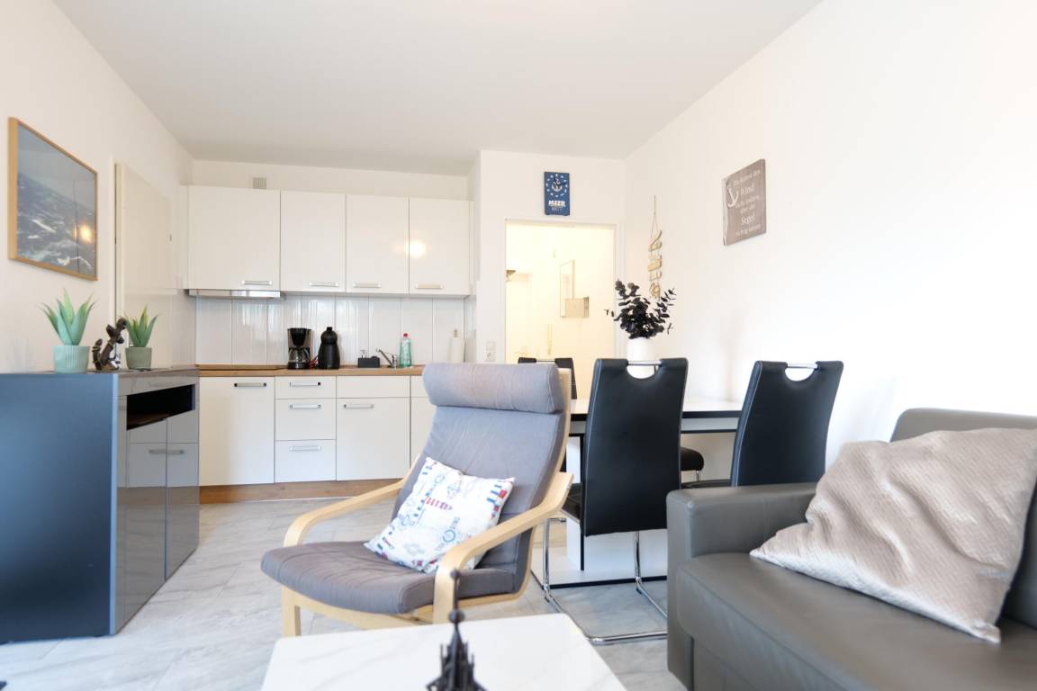 39 M² Apartment ∙ 1 Bedroom ∙ 4 Guests - Duhnen