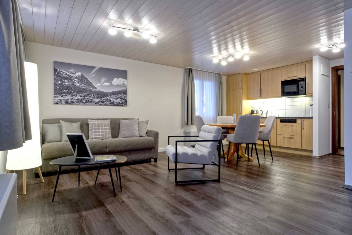 46 M² Apartamento ∙ 1 Habitación ∙ 2 Huéspedes - Grindelwald