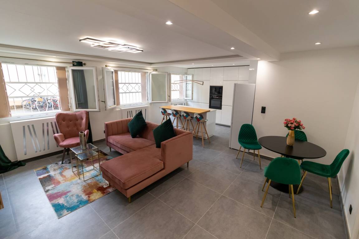 100 M² Apartamento ∙ 3 Habitaciones ∙ 6 Huéspedes - Villeurbanne