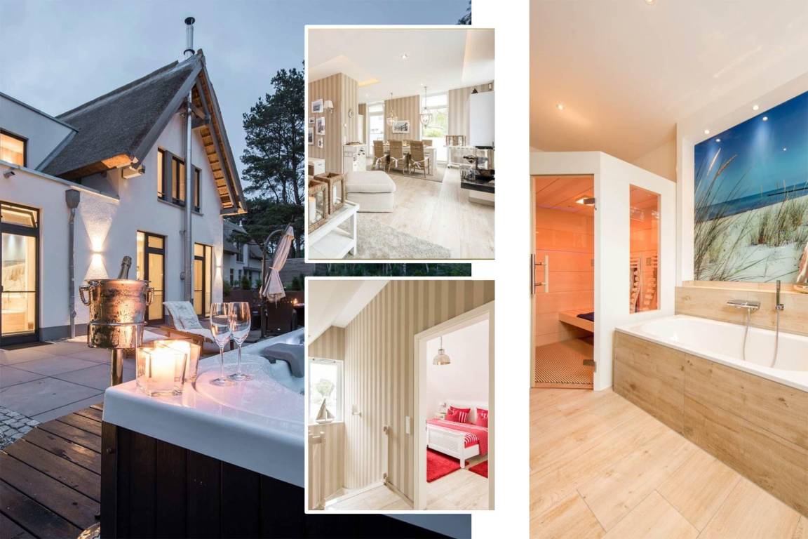 150 M² Ferienhaus ∙ 3 Schlafzimmer ∙ 6 Gäste - Karlshagen