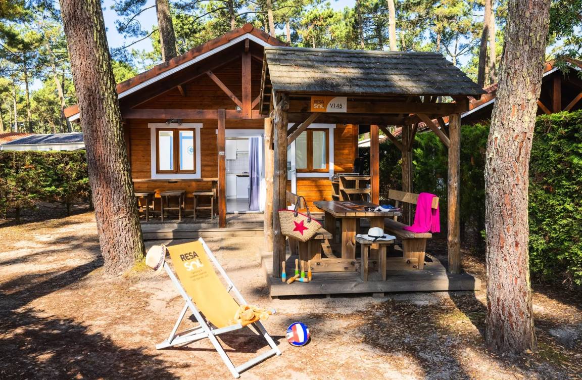 35 M² Chalet ∙ 3 Slaapkamers ∙ 6 Gasten - Landes