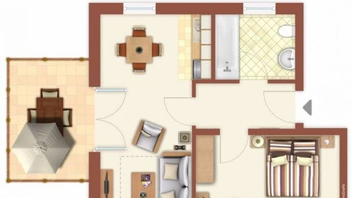 48 M² Appartamento ∙ 1 Camera Da Letto ∙ 4 Ospiti - Ammersee