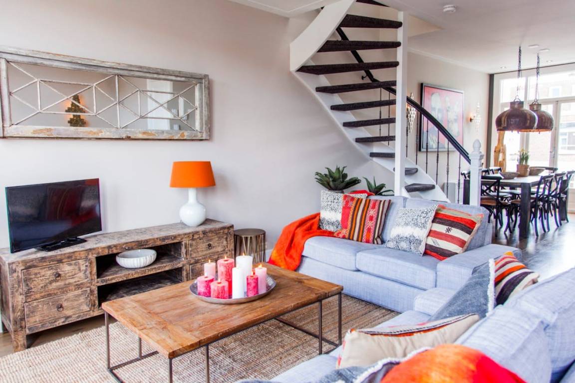 110 M² Ferienwohnung ∙ 4 Schlafzimmer ∙ 6 Gäste - Amsterdam