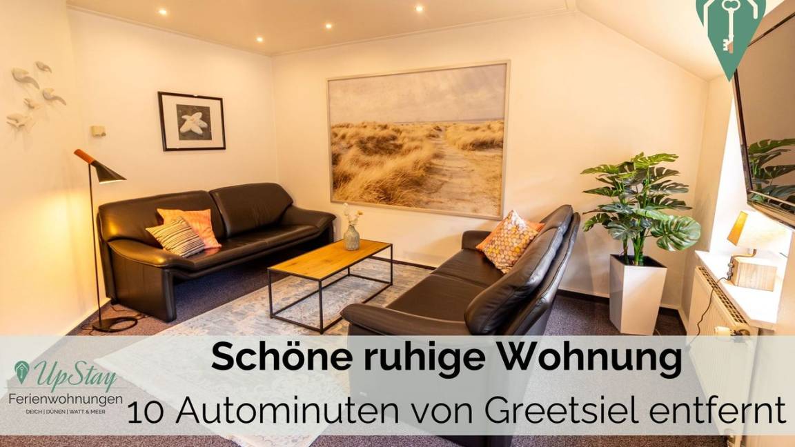 65 M² Ferienwohnung ∙ 2 Schlafzimmer ∙ 4 Gäste - Greetsiel