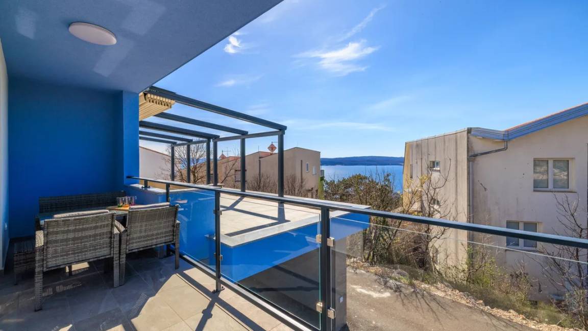 43 M² Ferienwohnung ∙ 1 Schlafzimmer ∙ 4 Gäste - Crikvenica