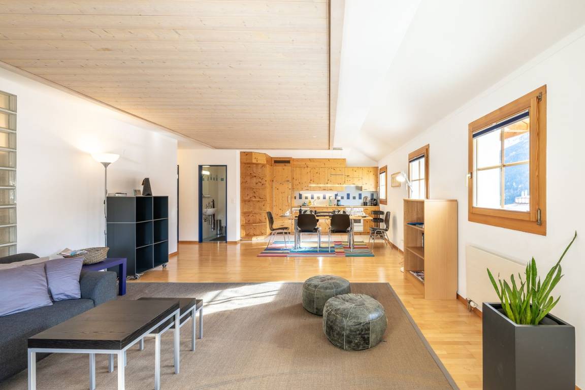 100 M² Ferienwohnung ∙ 3 Schlafzimmer ∙ 5 Gäste - Vulpera