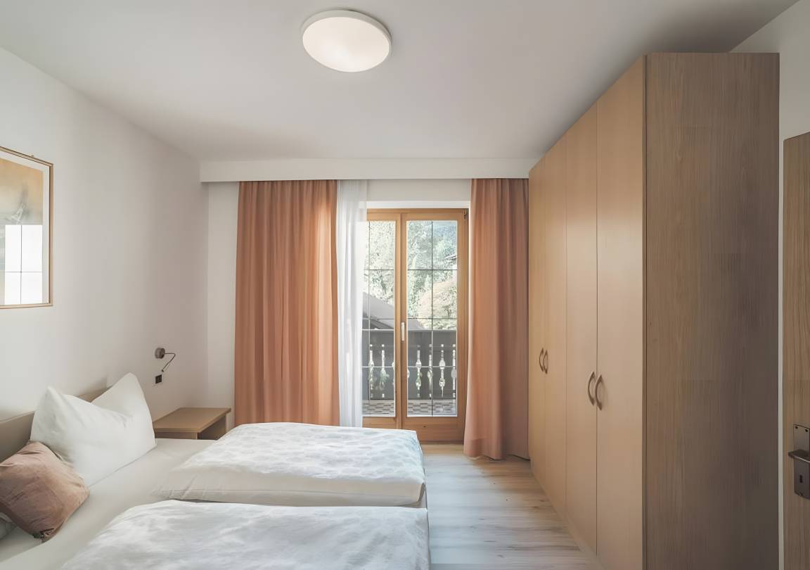 45 M² Ferienwohnung ∙ 1 Schlafzimmer ∙ 4 Gäste - Goldrain