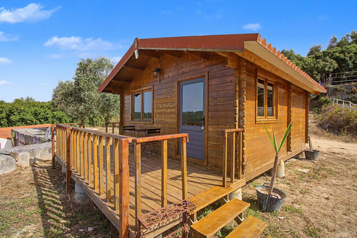 30 M² Chalé ∙ 1 Quarto ∙ 2 Hóspedes - Rio Maior