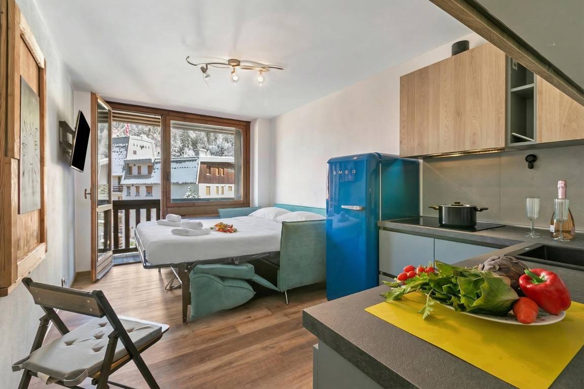 35 M² Studio Flat ∙ 4 Guests - Sestriere