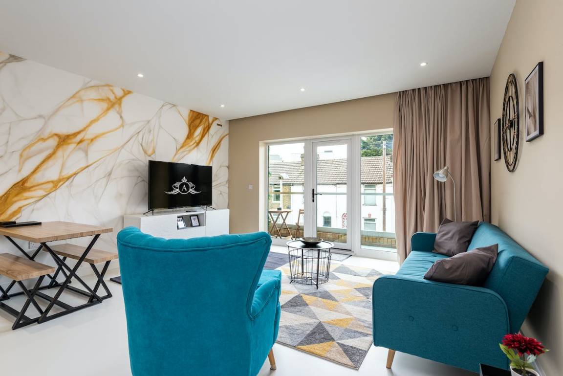 50 평방 미터 아파트  ∙ 침실 2개 ∙ 게스트 3명 - 채텀