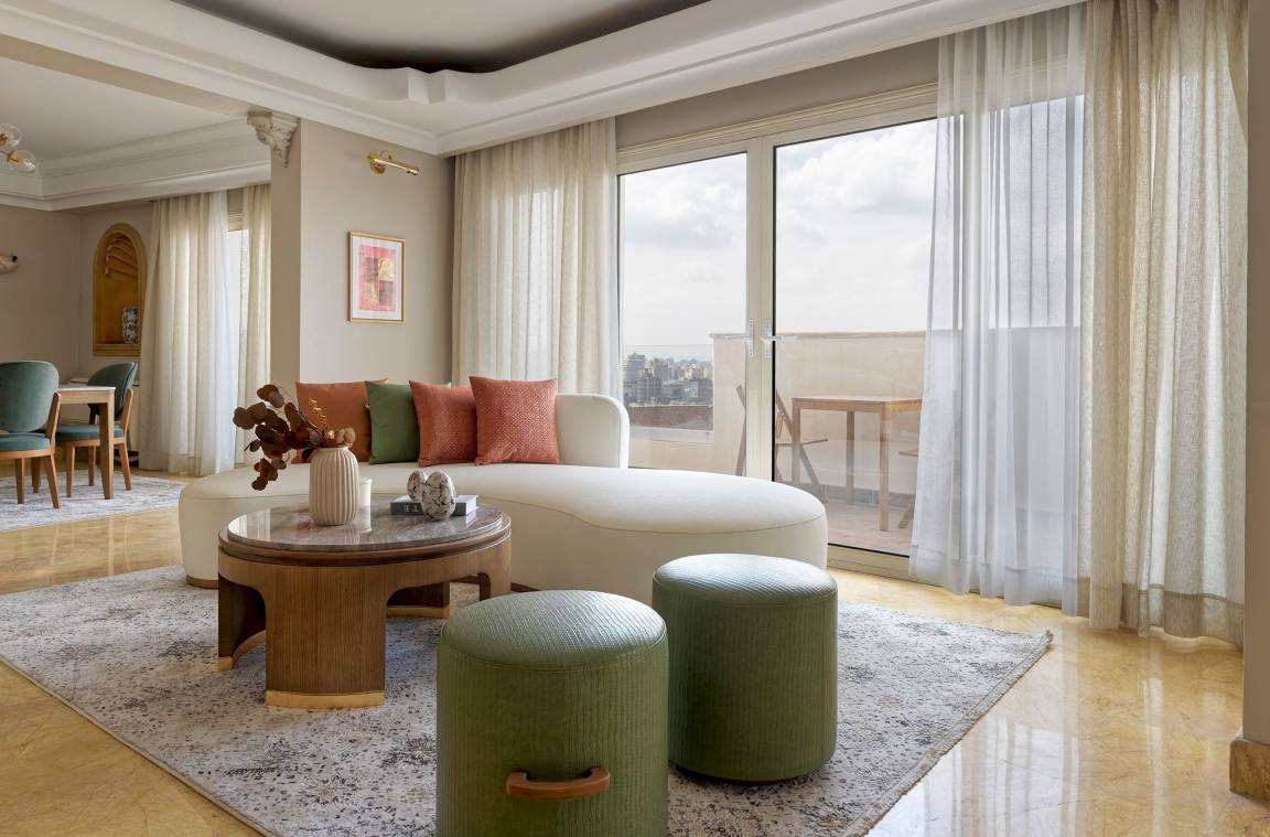 150 M² Apartment ∙ 3 Bedrooms ∙ 6 Guests - Cairo