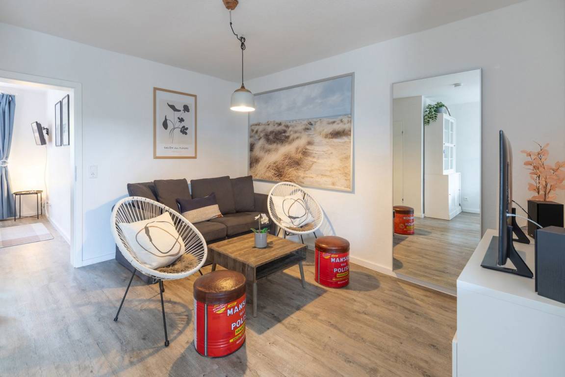 38 M² Huoneisto ∙ 1 Makuuhuone ∙ 3 Vierasta - Sankt Peter-Ording