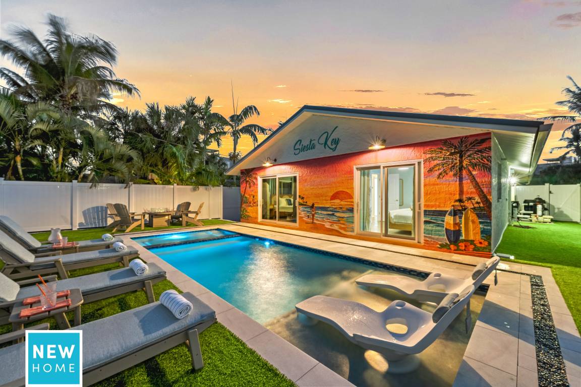 131 M² Ferienhaus ∙ 3 Schlafzimmer ∙ 6 Gäste - Siesta Key, FL