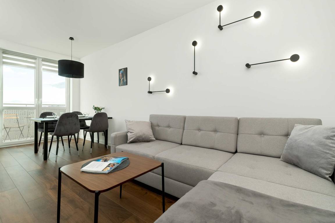 43 M² Apartamento ∙ 1 Habitación ∙ 4 Huéspedes - Gdańsk