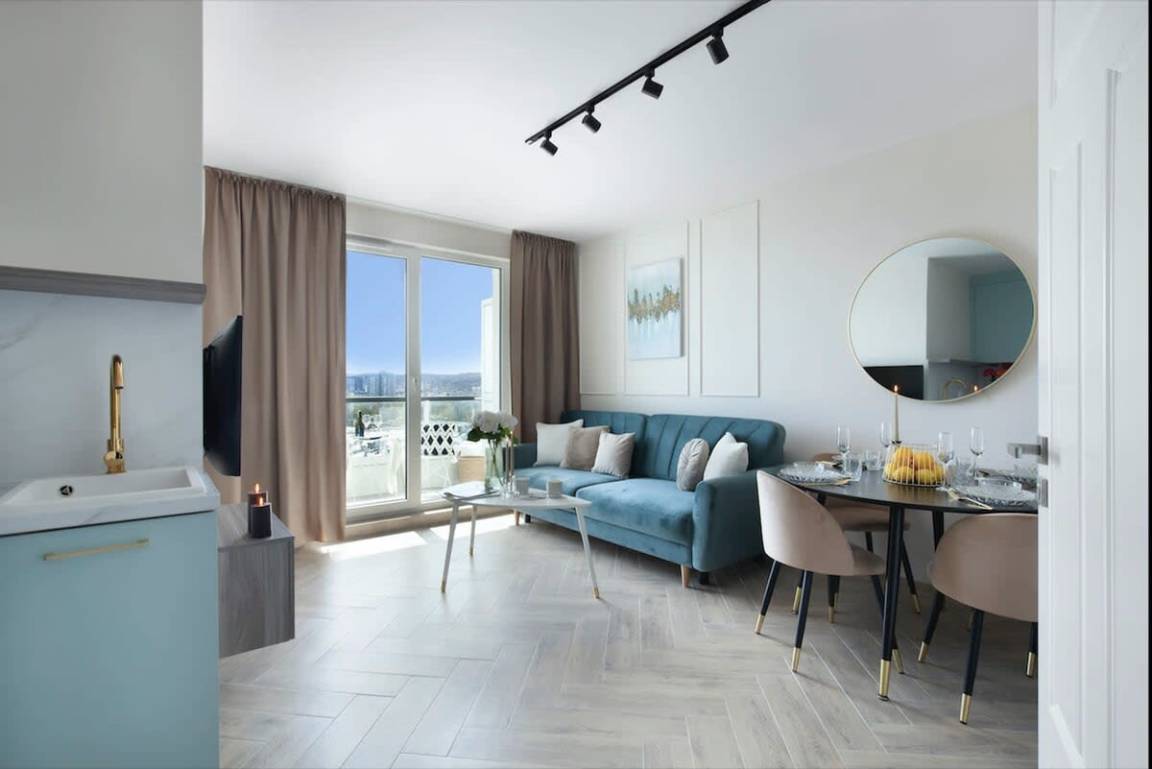 30 M² Ferienwohnung ∙ 1 Schlafzimmer ∙ 4 Gäste - Danzig