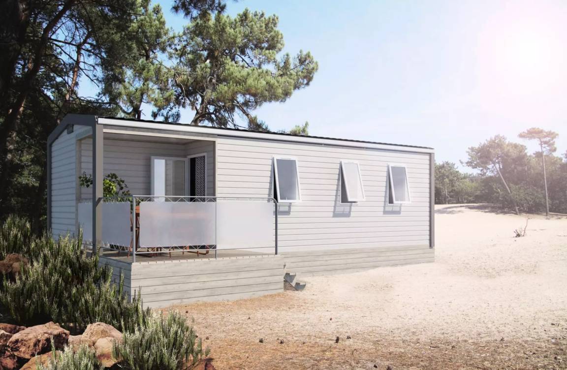 27 M² Asuntovaunu ∙ 3 Makuuhuonetta ∙ 6 Vierasta - Biganos