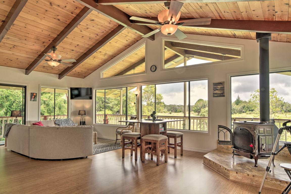 83 M² House ∙ 2 Bedrooms ∙ 4 Guests - Volcano, HI