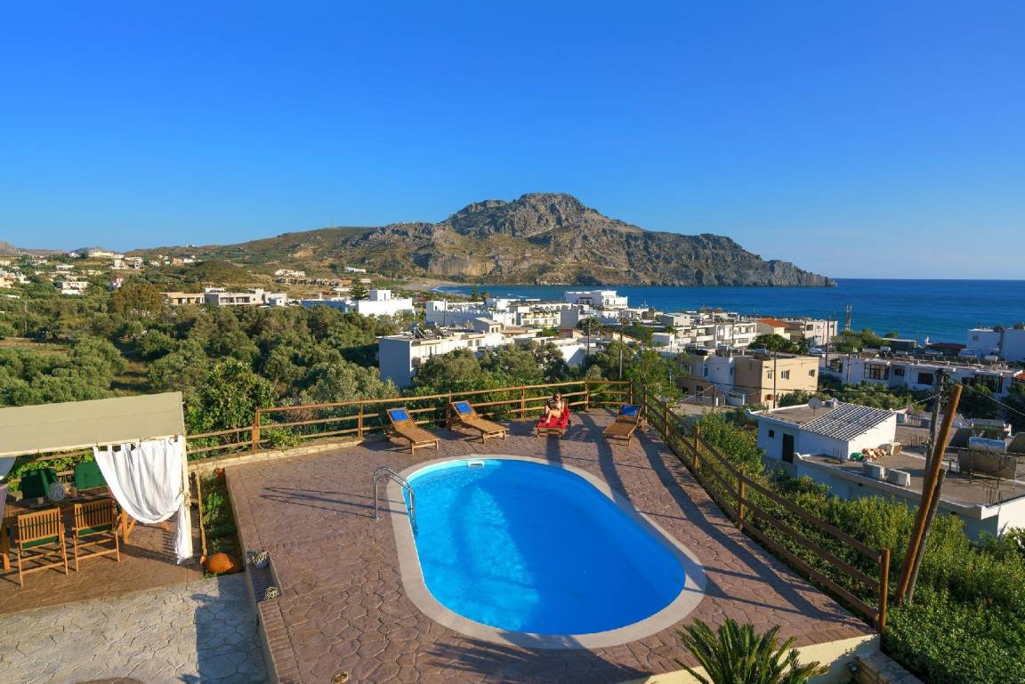 130 M² House ∙ 4 Bedrooms ∙ 9 Guests - Plakias