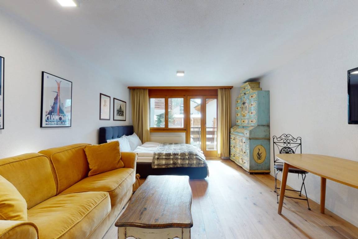 25 M² Apartamento ∙ 1 Habitación ∙ 2 Huéspedes - Zermatt
