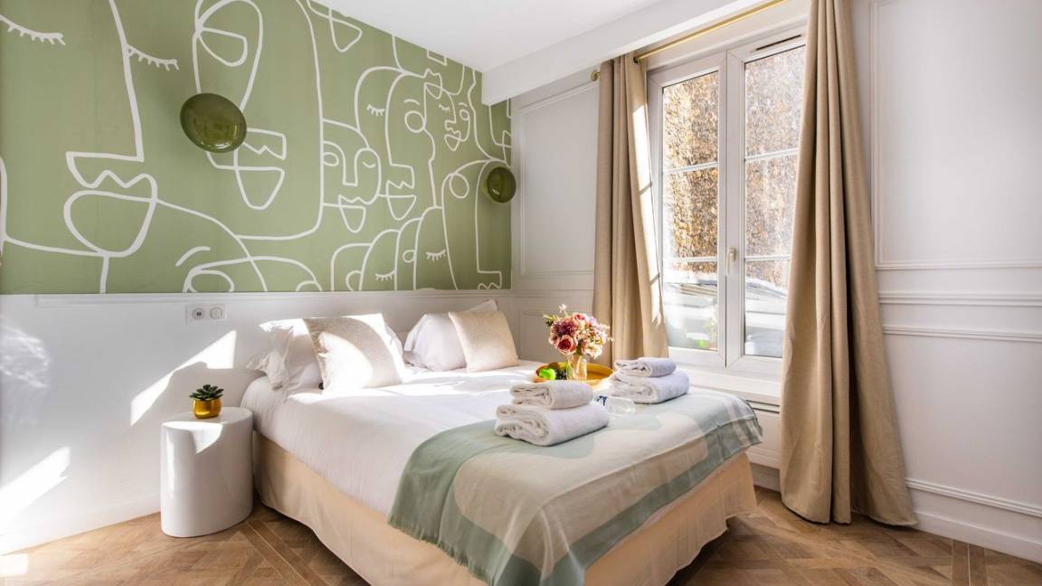 15 M² Apartamento ∙ 1 Quarto ∙ 2 Hóspedes - Paris