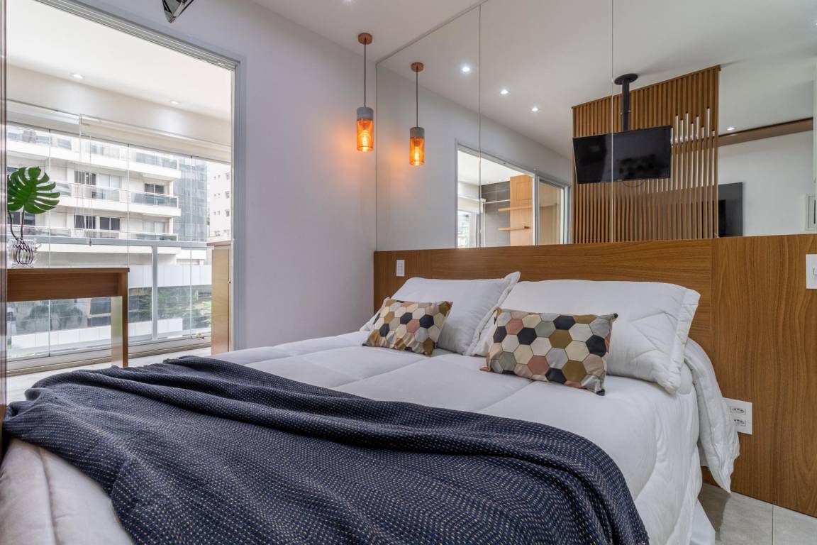 36 M² Studio ∙ 1 Chambre ∙ 2 Personnes - São Paulo