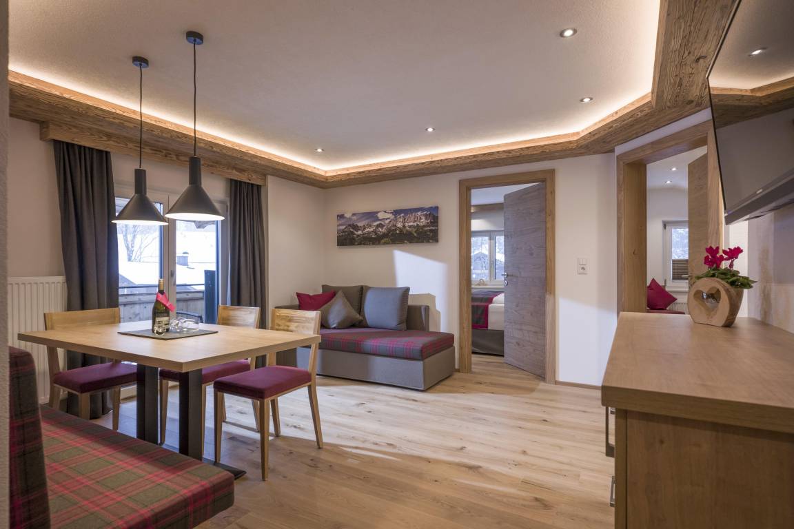 57 M² Ferienwohnung ∙ 2 Schlafzimmer ∙ 4 Gäste - Wilder Kaiser