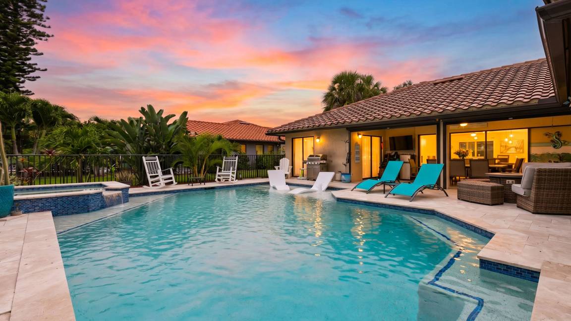213 M² Ferienhaus ∙ 3 Schlafzimmer ∙ 12 Gäste - Bonita Springs, FL