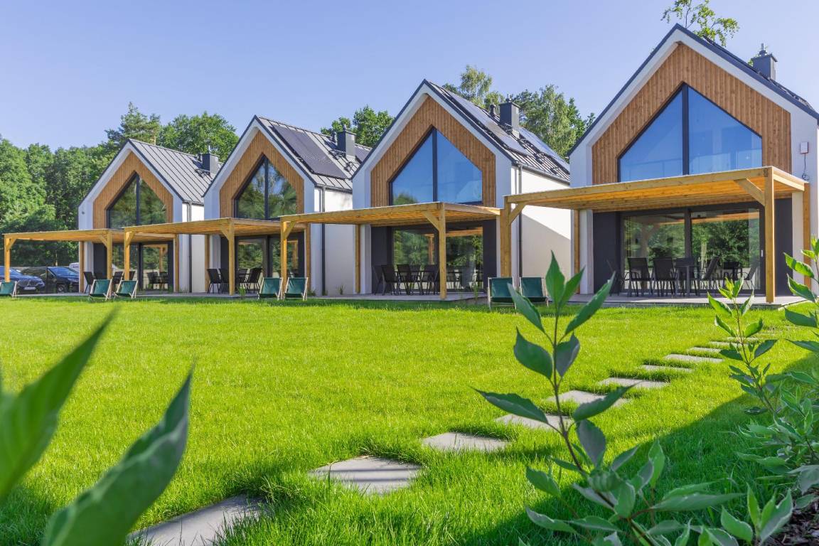 60 M² Ferienhaus ∙ 2 Schlafzimmer ∙ 6 Gäste - Niechorze